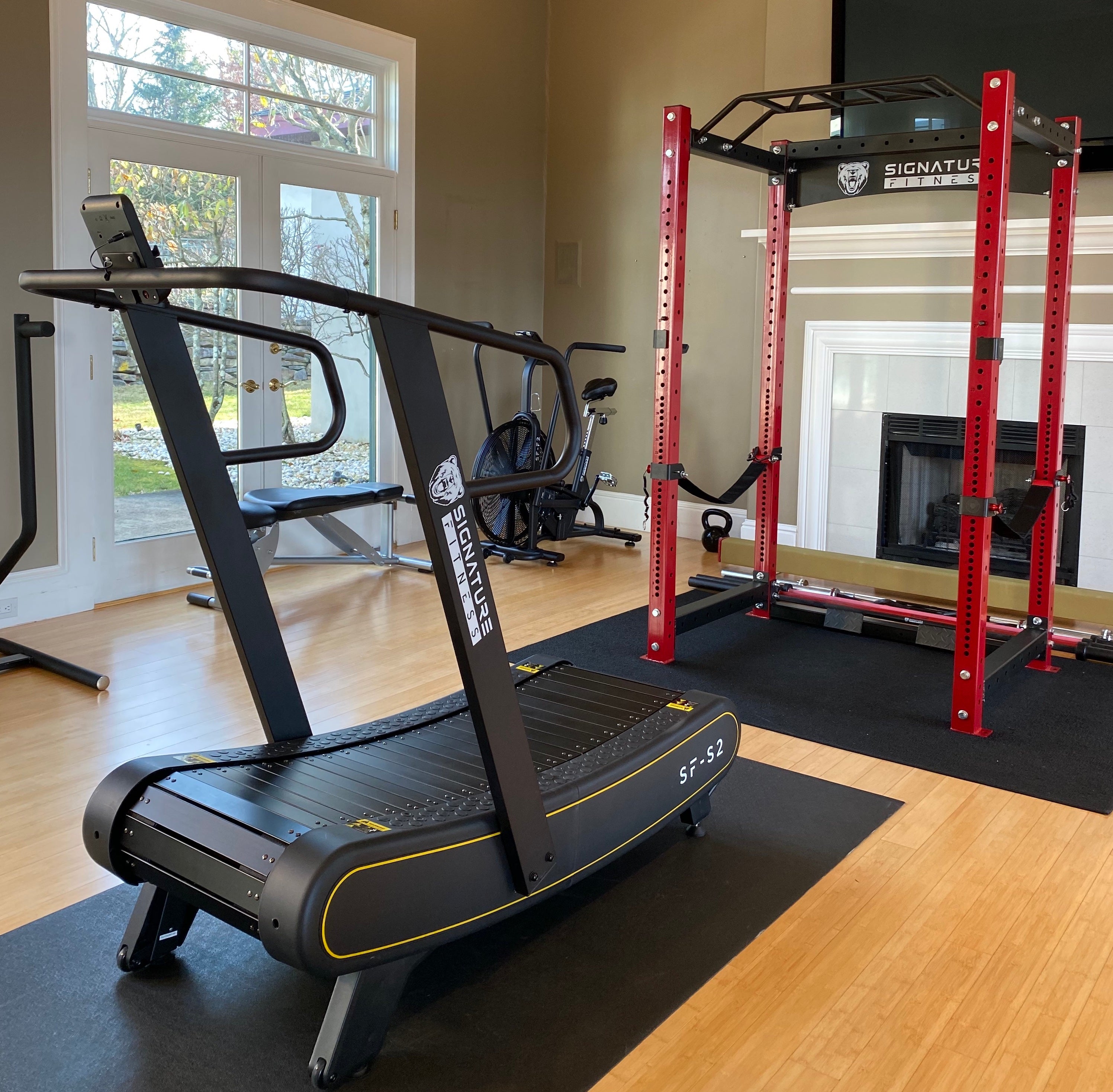 Signature Fitness SF-S2 Sprint Demon - Motorless Curved Sprint Treadmi ...
